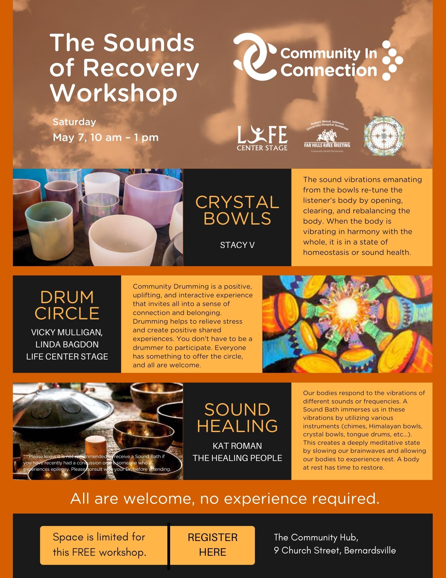 The Sounds of Recovery Workshop | Community in Crisis